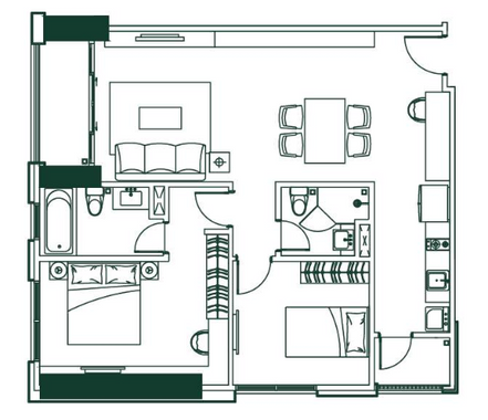 Southgate Residence | Apartemen TB Simatupang
